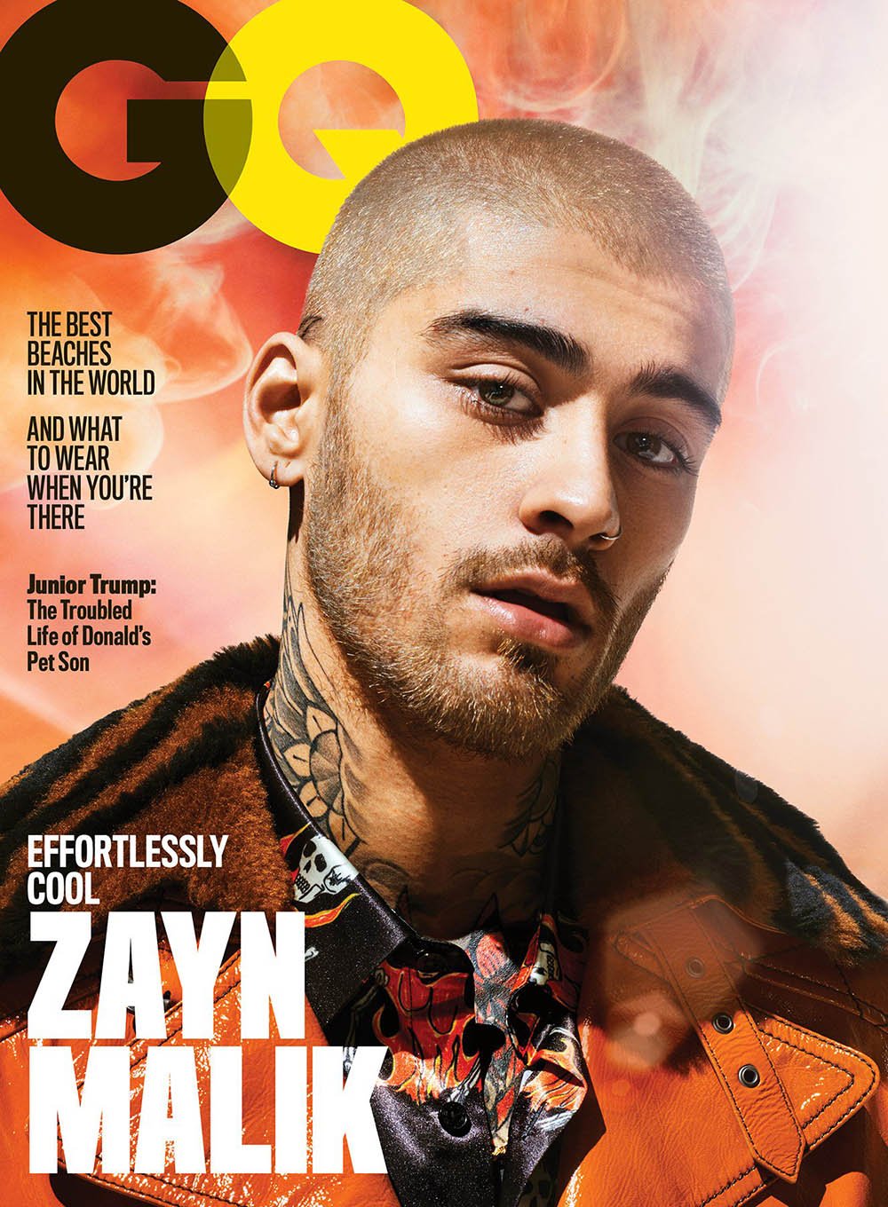 Zayn Malik covers GQ USA July 2018 by Sebastian Mader - fashionotography