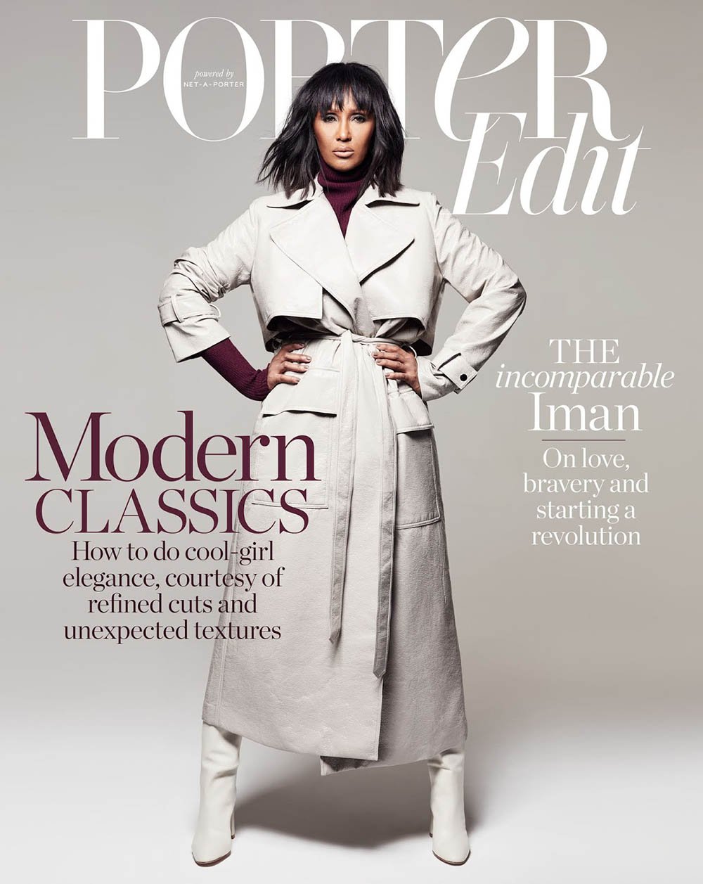 Iman covers Porter Edit October 26th, 2018 by Hanna Tveite ...