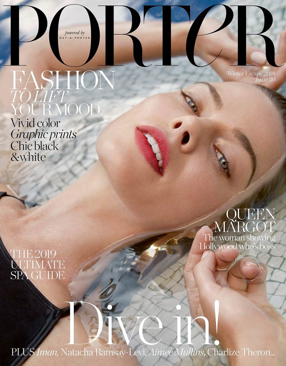 Margot Robbie covers Porter Magazine Winter Escape 2018 by Yelena ...