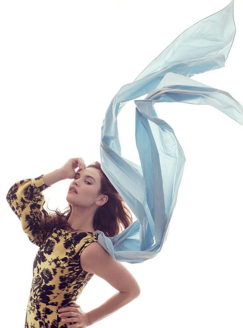 Lily James covers Harper’s Bazaar UK March 2019 by Alexi Lubomirski ...