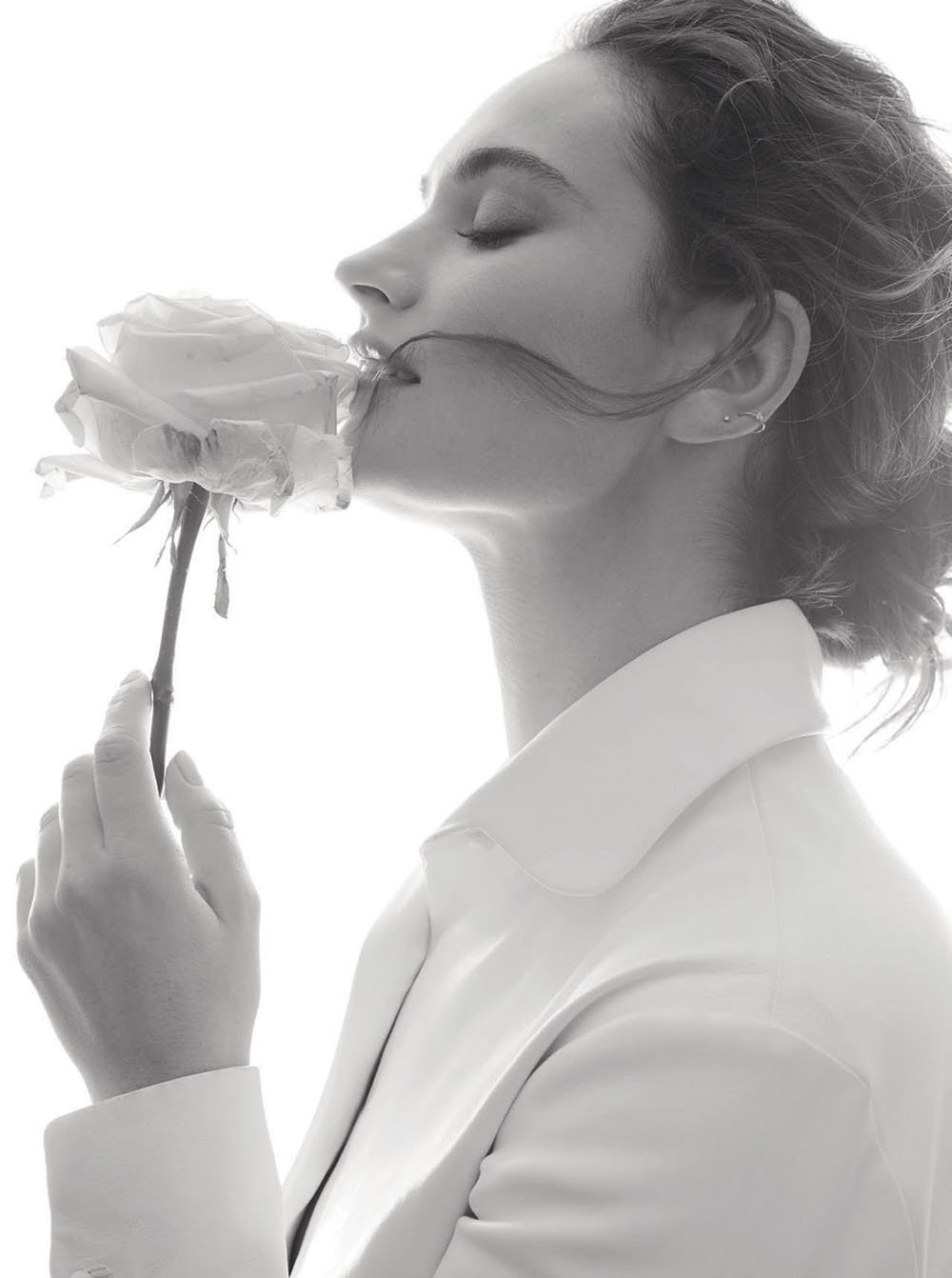 Lily James covers Harper’s Bazaar UK March 2019 by Alexi Lubomirski ...
