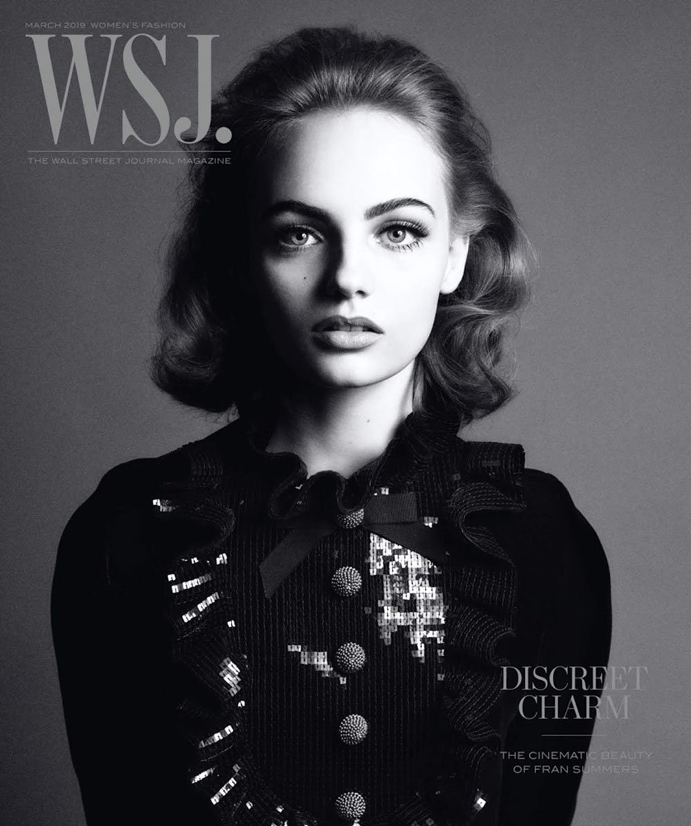 Fran Summers covers WSJ. Magazine March 2019 by Mikael Jansson ...