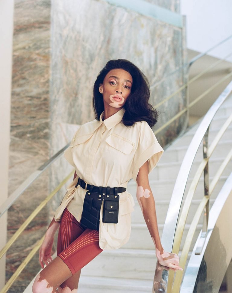 Winnie Harlow covers Harper’s Bazaar Taiwan March 2019 by Harper Smith ...