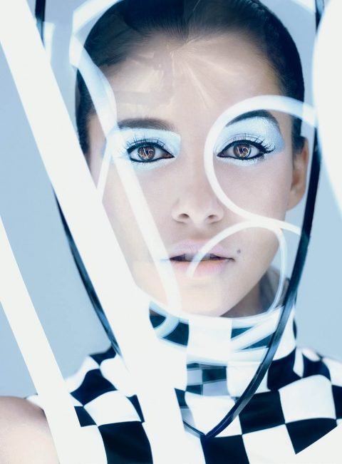 Naomi Scott covers British Vogue April 2019 by Nick Knight ...