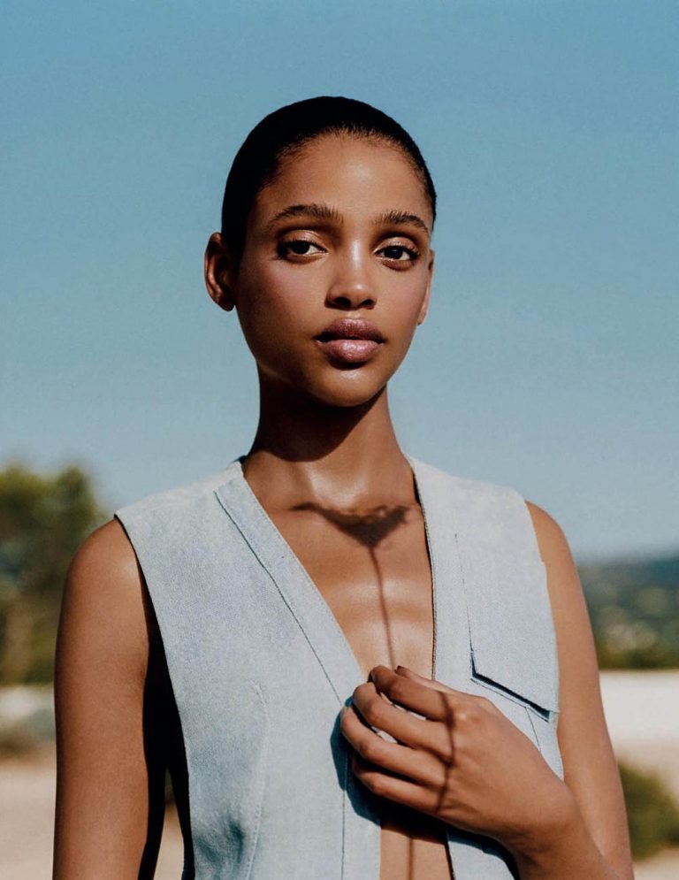 Aya Jones by Dan Beleiu for Vogue Spain September 2019 - fashionotography