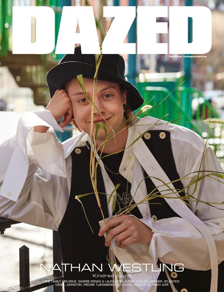 Nathan Westling covers Dazed Magazine Winter 2019 by Roe Ethridge ...