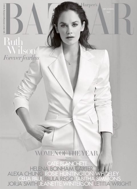 Ruth Wilson covers Harper’s Bazaar UK December 2019 by Richard Phibbs ...