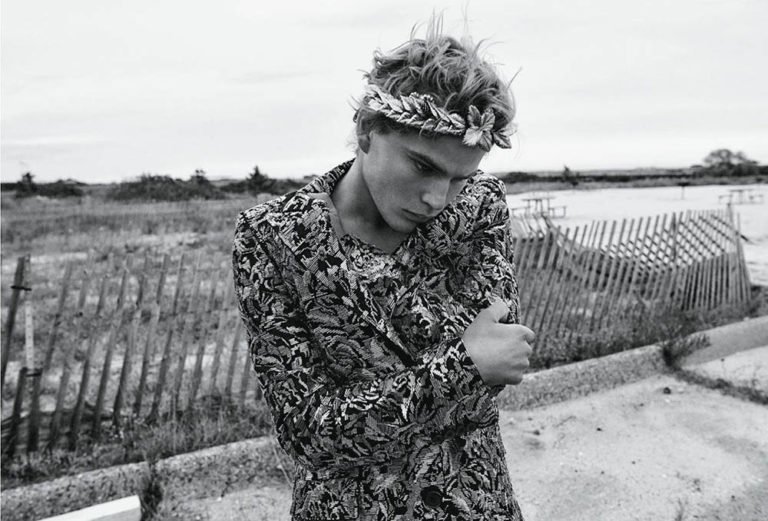 Jordan Barrett covers Icon Italia Issue 57 by Chris Colls ...