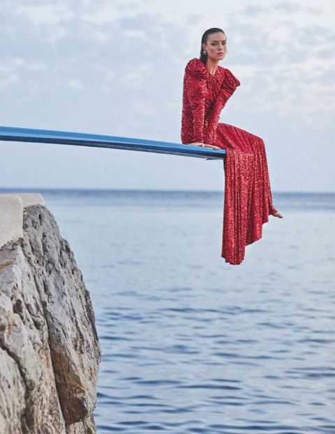 Lisa Louis Fratani by Luc Braquet for Tatler UK January 2020 ...