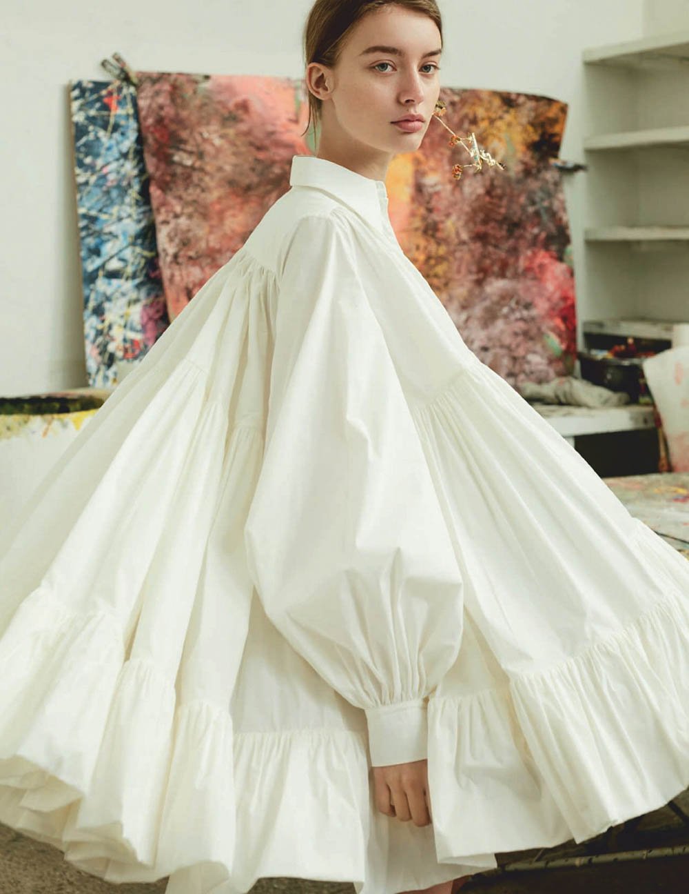 Giulia Maenza by Agata Pospieszynska for Harper’s Bazaar Spain February ...