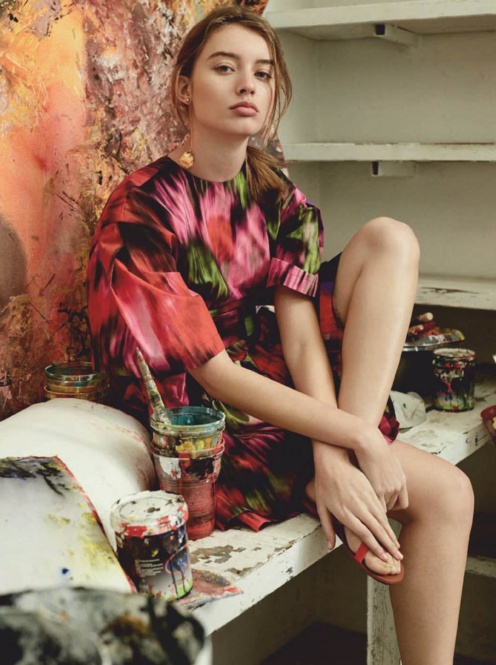 Giulia Maenza by Agata Pospieszynska for Harper’s Bazaar Spain February ...