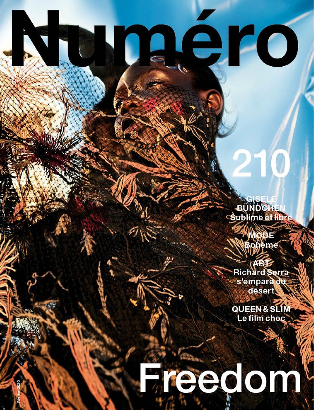 Janet Jumbo covers Numéro February 2020 by Txema Yeste - fashionotography