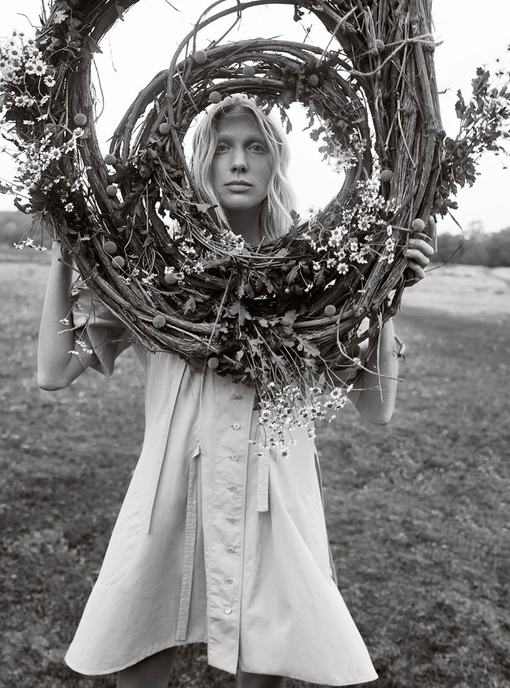 Annely Bouma by Agata Pospieszynska for Harper’s Bazaar UK April 2020 ...