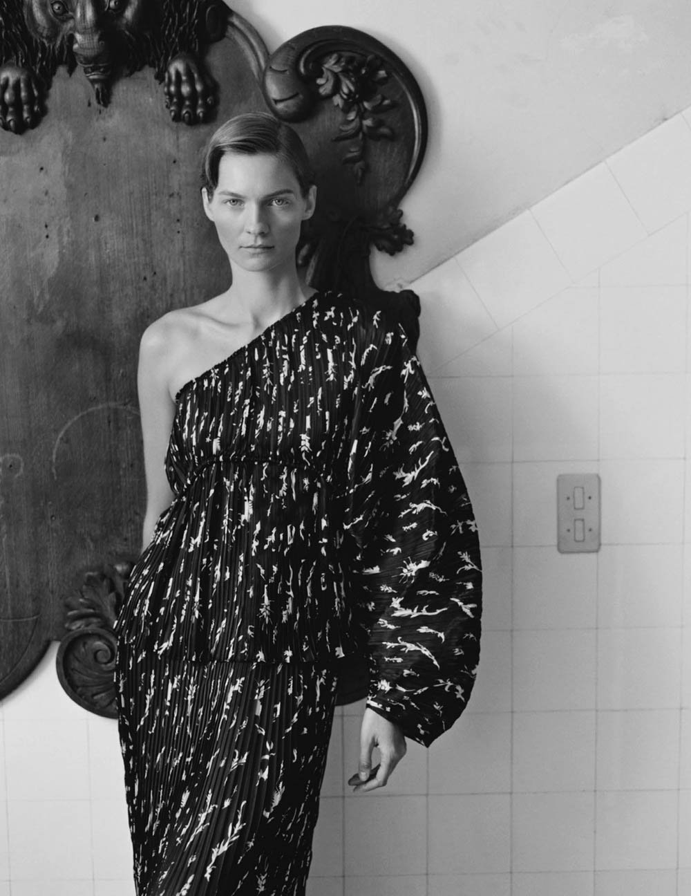 Karolin Wolter by Zoë Ghertner for British Vogue May 2020
