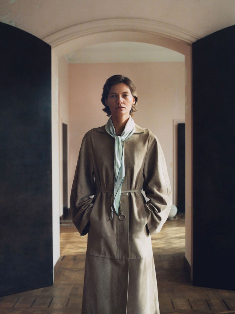Karolin Wolter by Zoë Ghertner for British Vogue May 2020