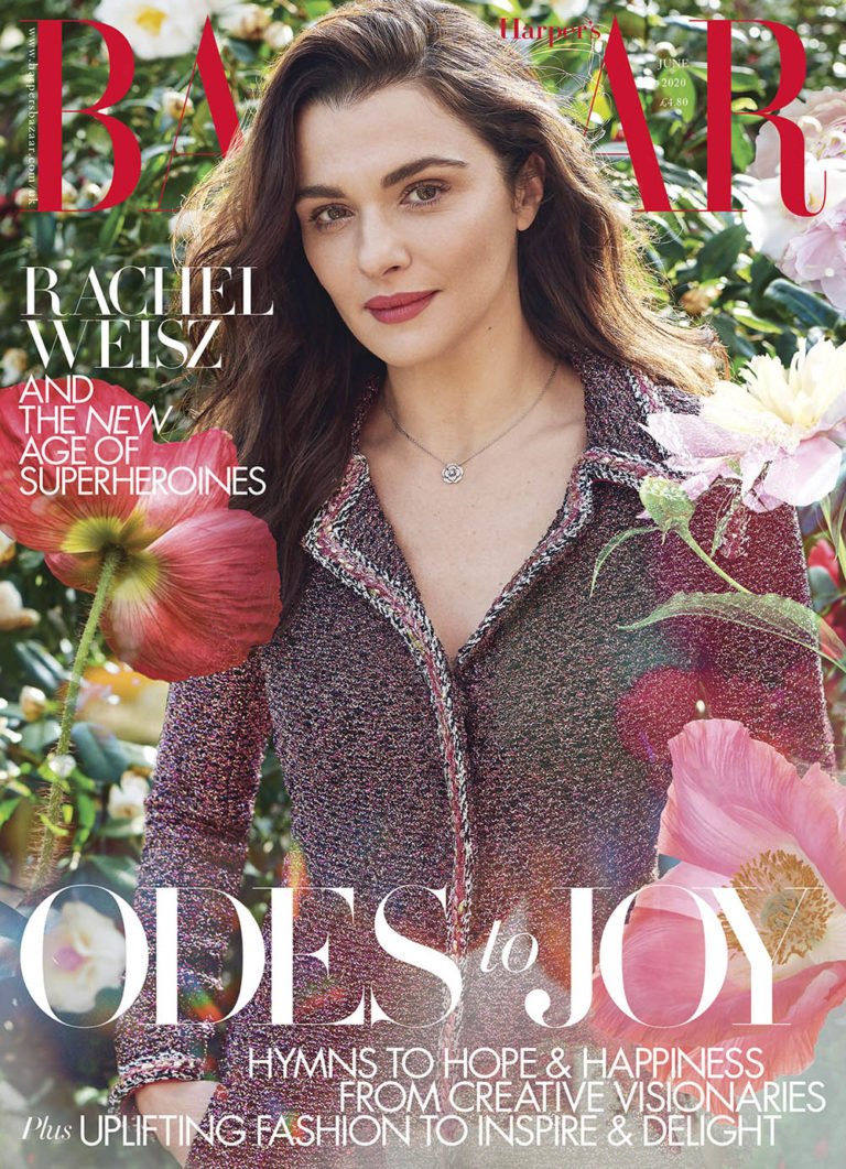 Rachel Weisz covers Harper’s Bazaar UK June 2020 by Pamela Hanson ...