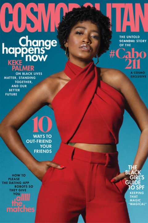 Keke Palmer covers Cosmopolitan US July/August 2020 by Dana Scruggs ...