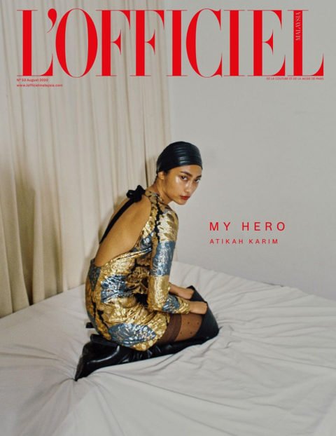 Atikah Karim covers L’Officiel Malaysia August 2020 by Danny Lim ...