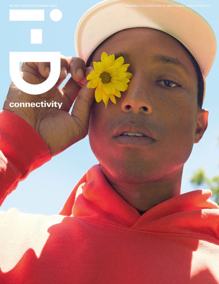 Pharrell Williams covers i-D Magazine Summer 2020 by Mert & Marcus ...