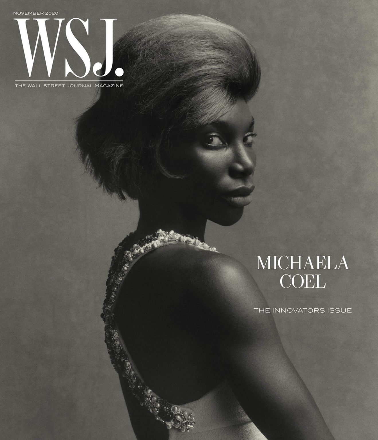 Michaela Coel covers WSJ. Magazine November 2020 by Tyler Mitchell ...