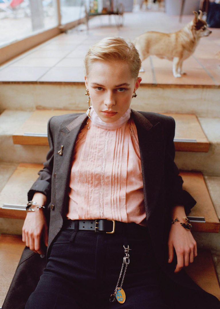 Sarah Saxinger by Charlotte Hadden for InStyle US December 2020 ...