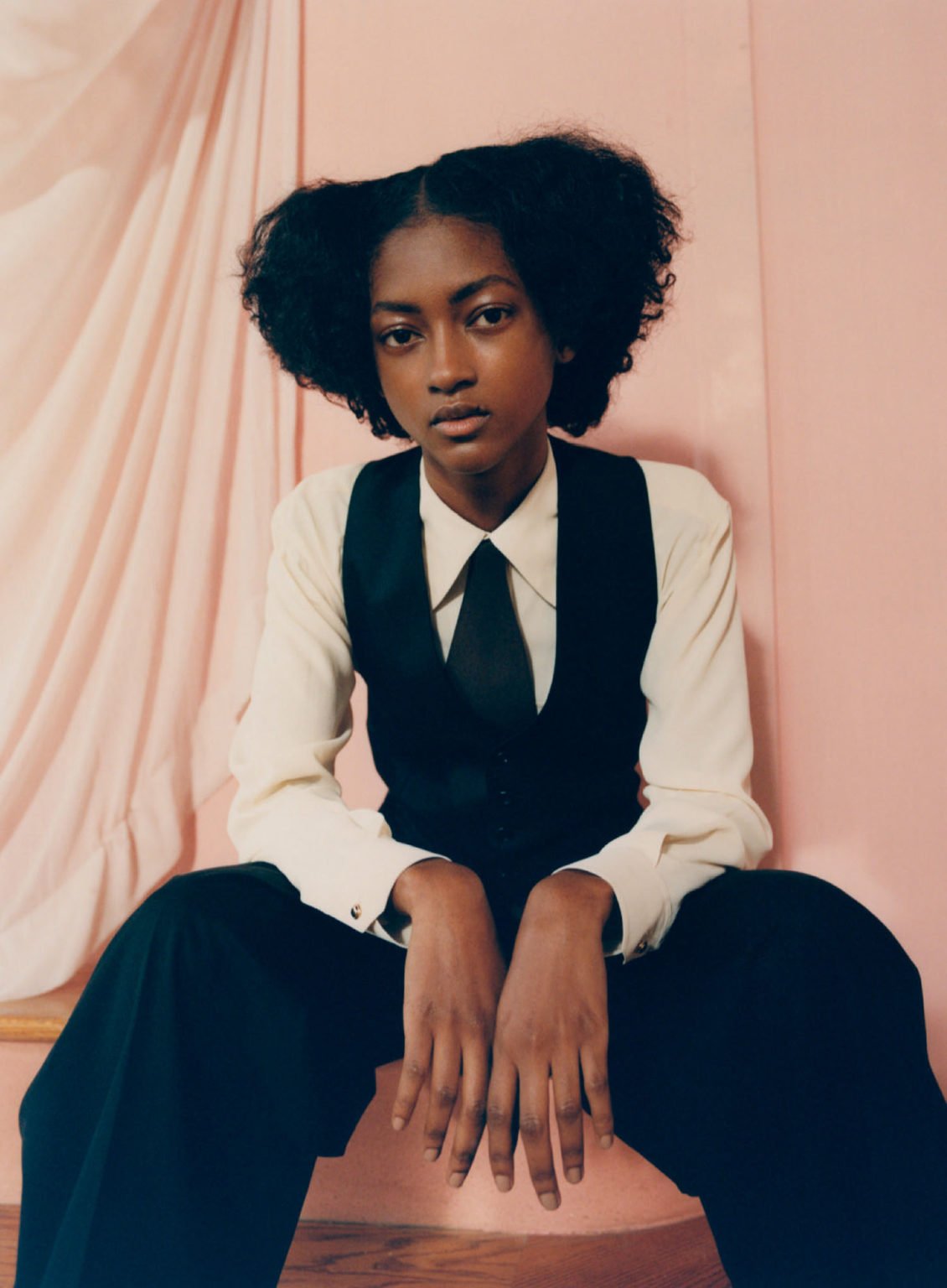 Toni Smith by Philip-Daniel Ducasse for Harper’s Bazaar US December ...