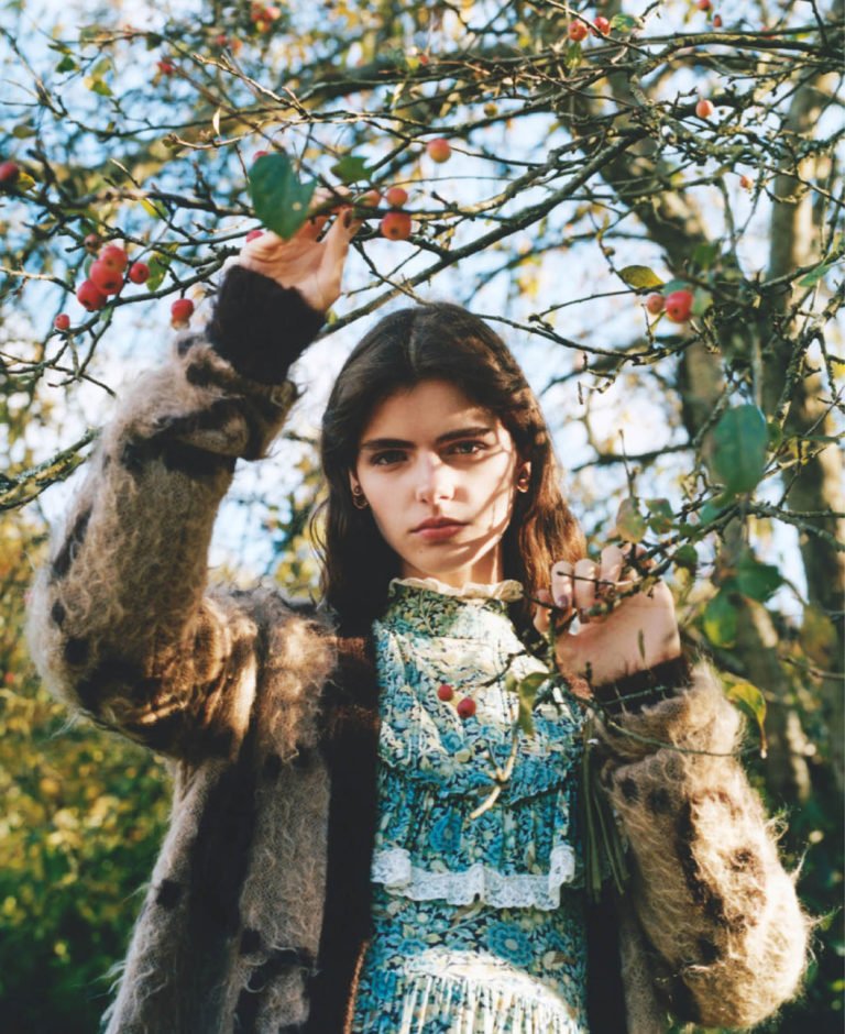Maya Gunn by Ina Lekiewicz for Tatler UK January 2021 - fashionotography