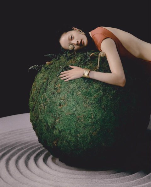 Hilda Lee covers Vogue Taiwan February 2021 by Chou Mo - fashionotography