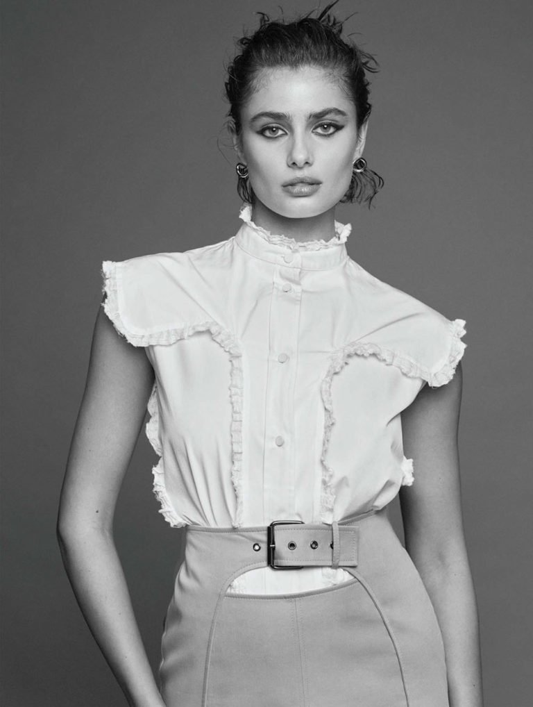 Taylor Hill covers Vogue Greece January/February 2021 by Nico Bustos ...