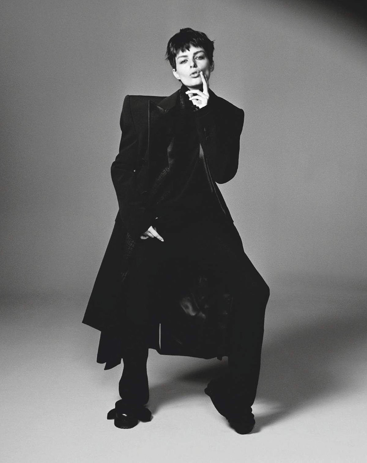 Quinn Mora covers Vogue Paris March 2021 by David Sims - fashionotography