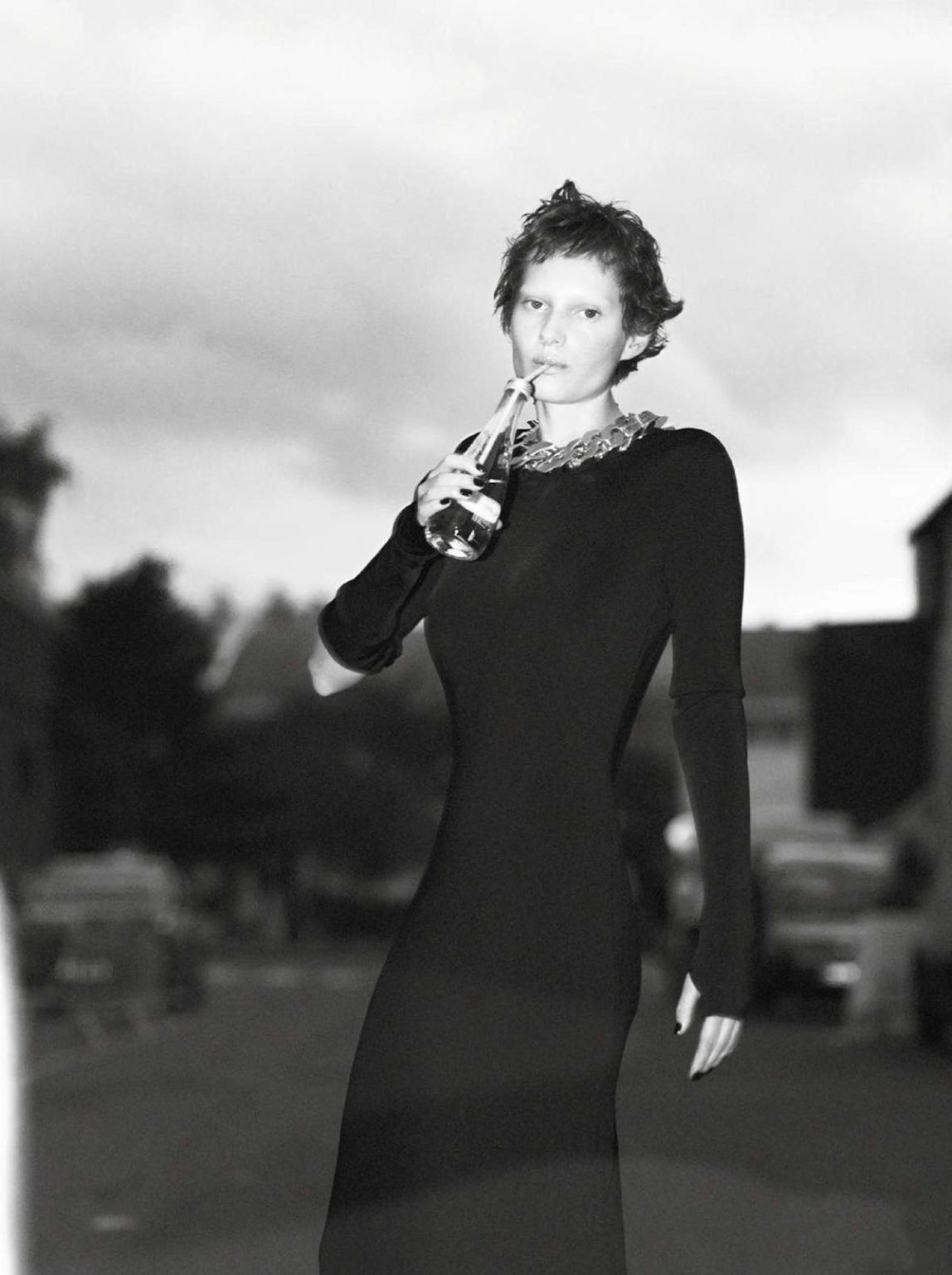 Quinn Mora covers Vogue Paris March 2021 by David Sims - fashionotography
