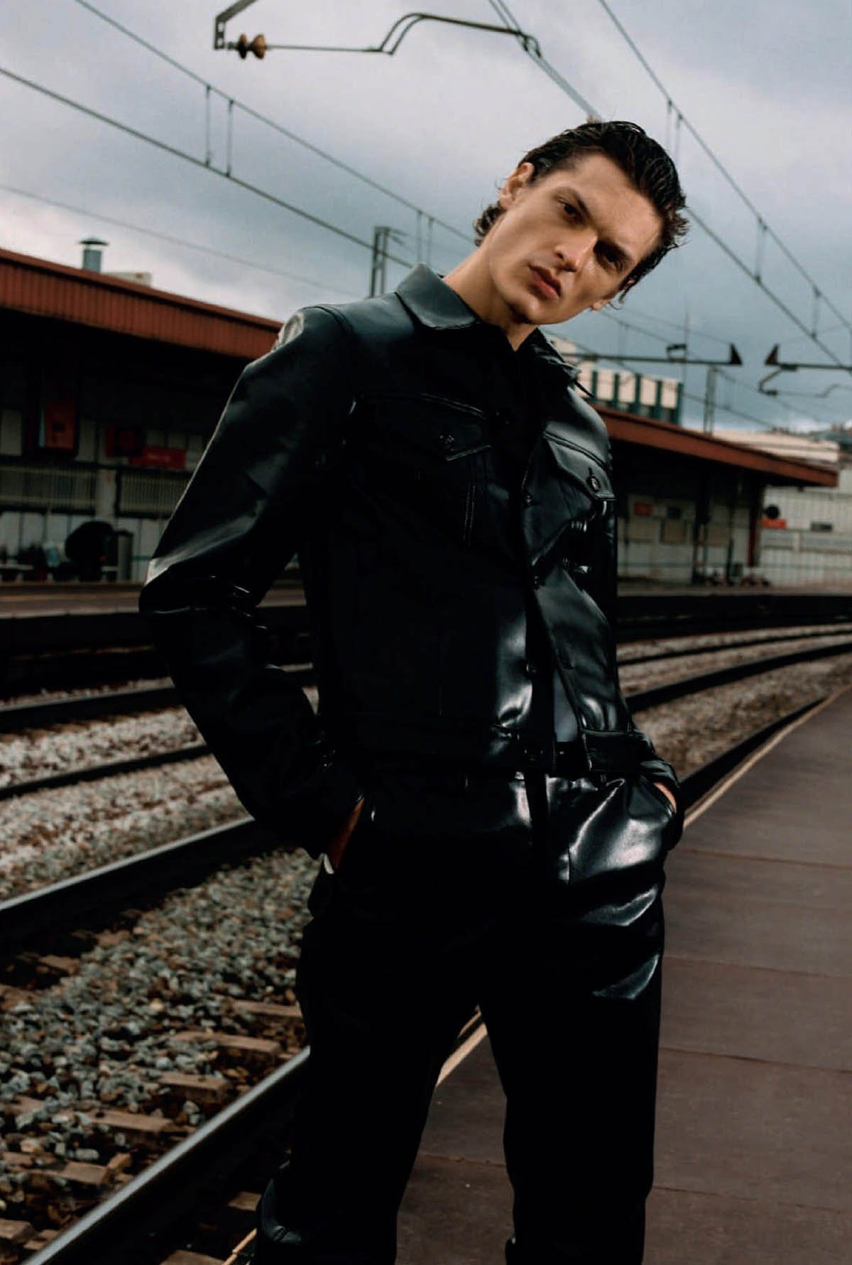 Valentin Caron by Javier Castán for Esquire Spain March 2021 ...