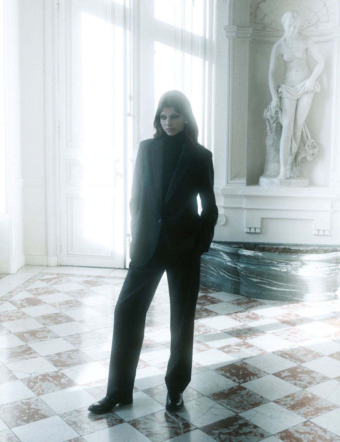 Mathilde Henning by Robin Galiegue for Vogue Paris February 2021 ...