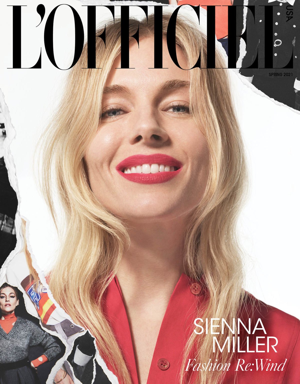 Sienna Miller covers L’Officiel USA Spring 2021 by Tom Munro ...