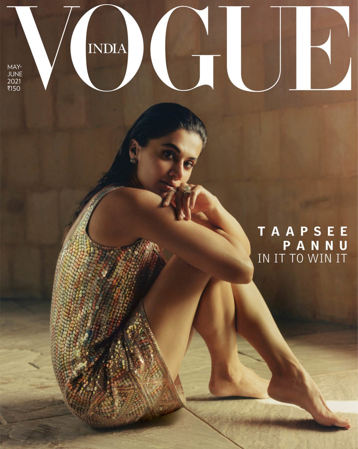 Taapsee Pannu covers Vogue India May/June 2021 by Bikramjit Bose ...