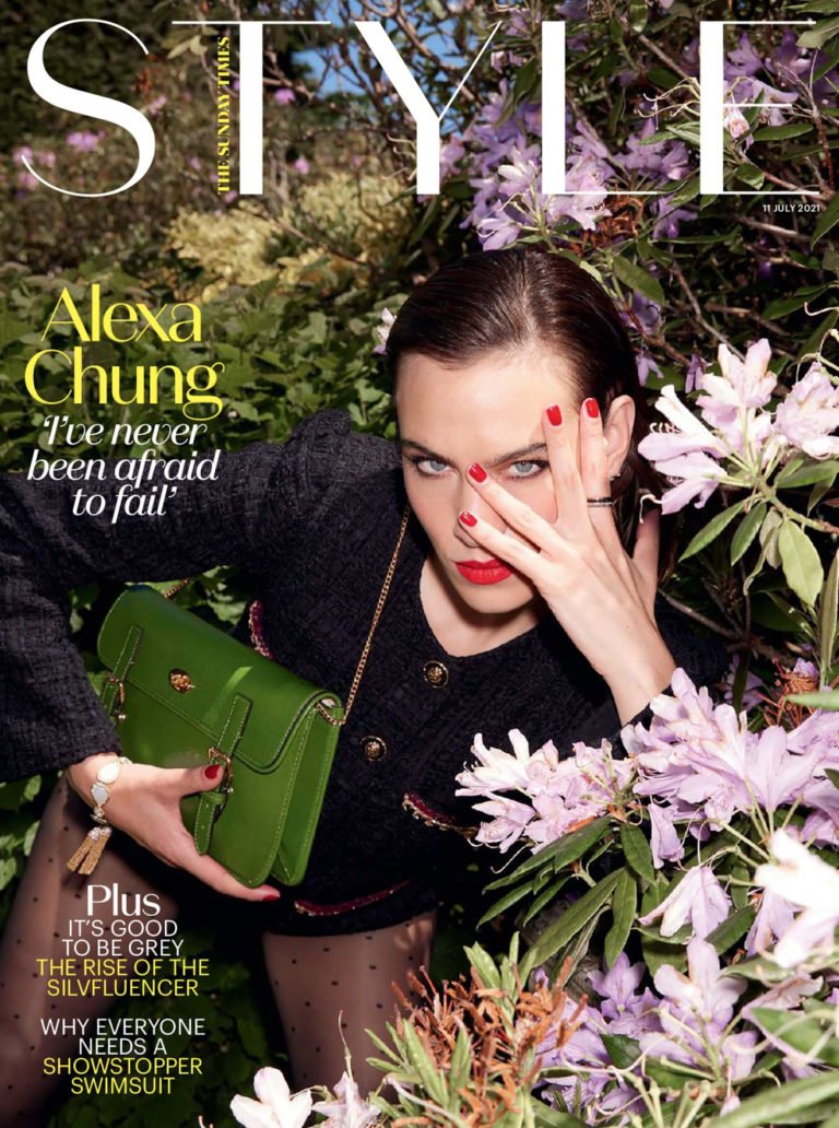 Alexa Chung covers The Sunday Times Style July 11th, 2021 by Claire ...