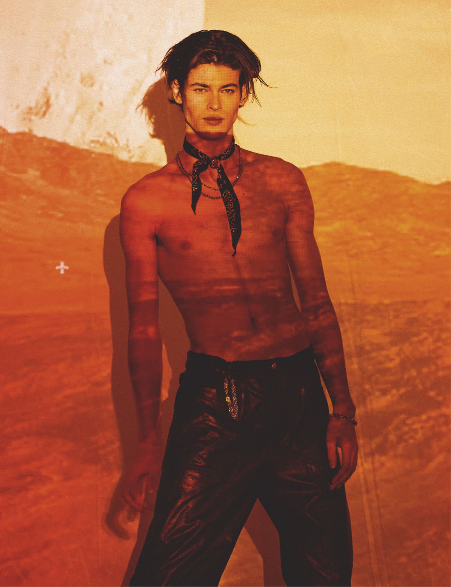 Bastien De Bels by Steve Harnacke for GQ Russia August 2021