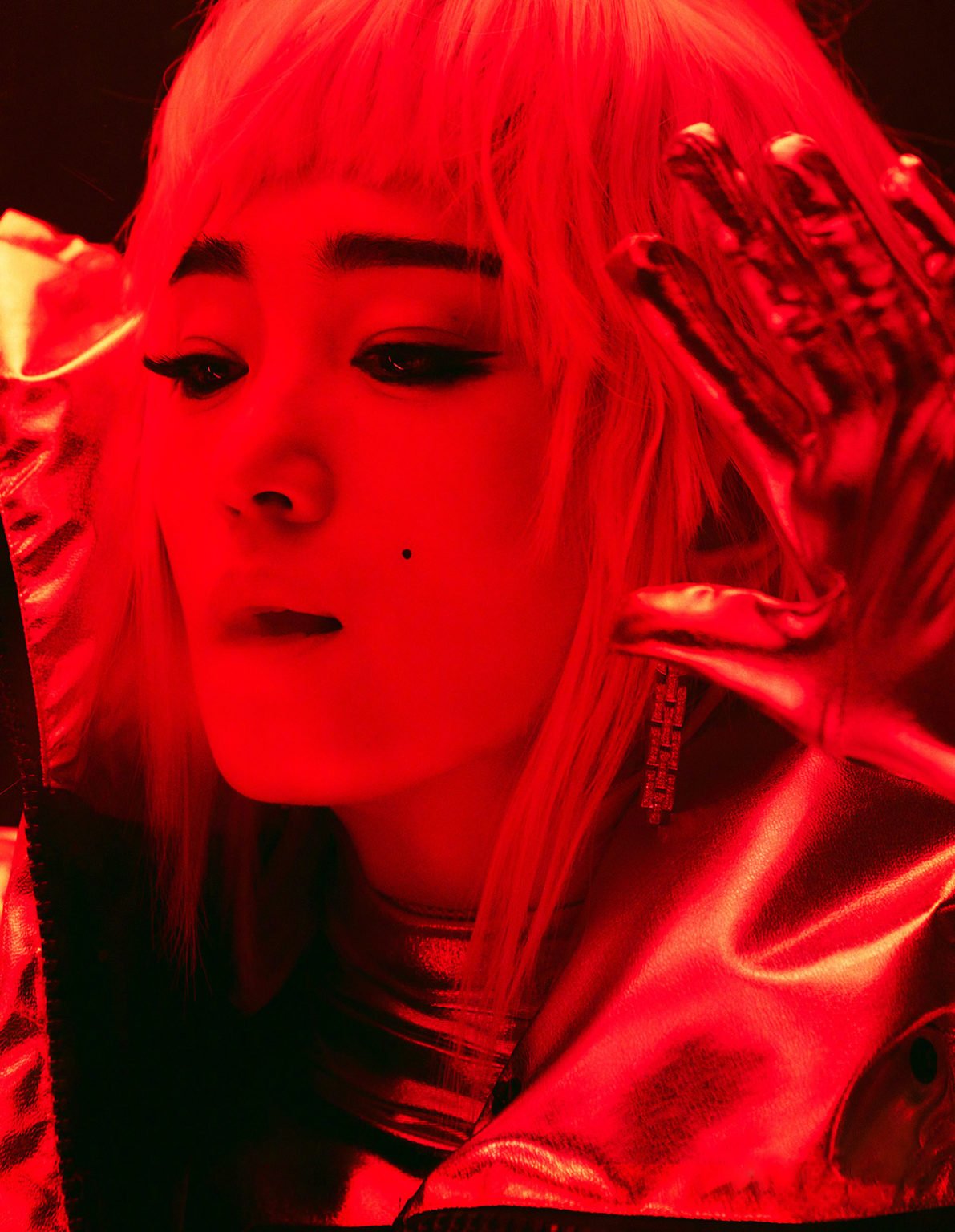 Gong Li covers Vogue China October 2021 by Feng Hai - fashionotography