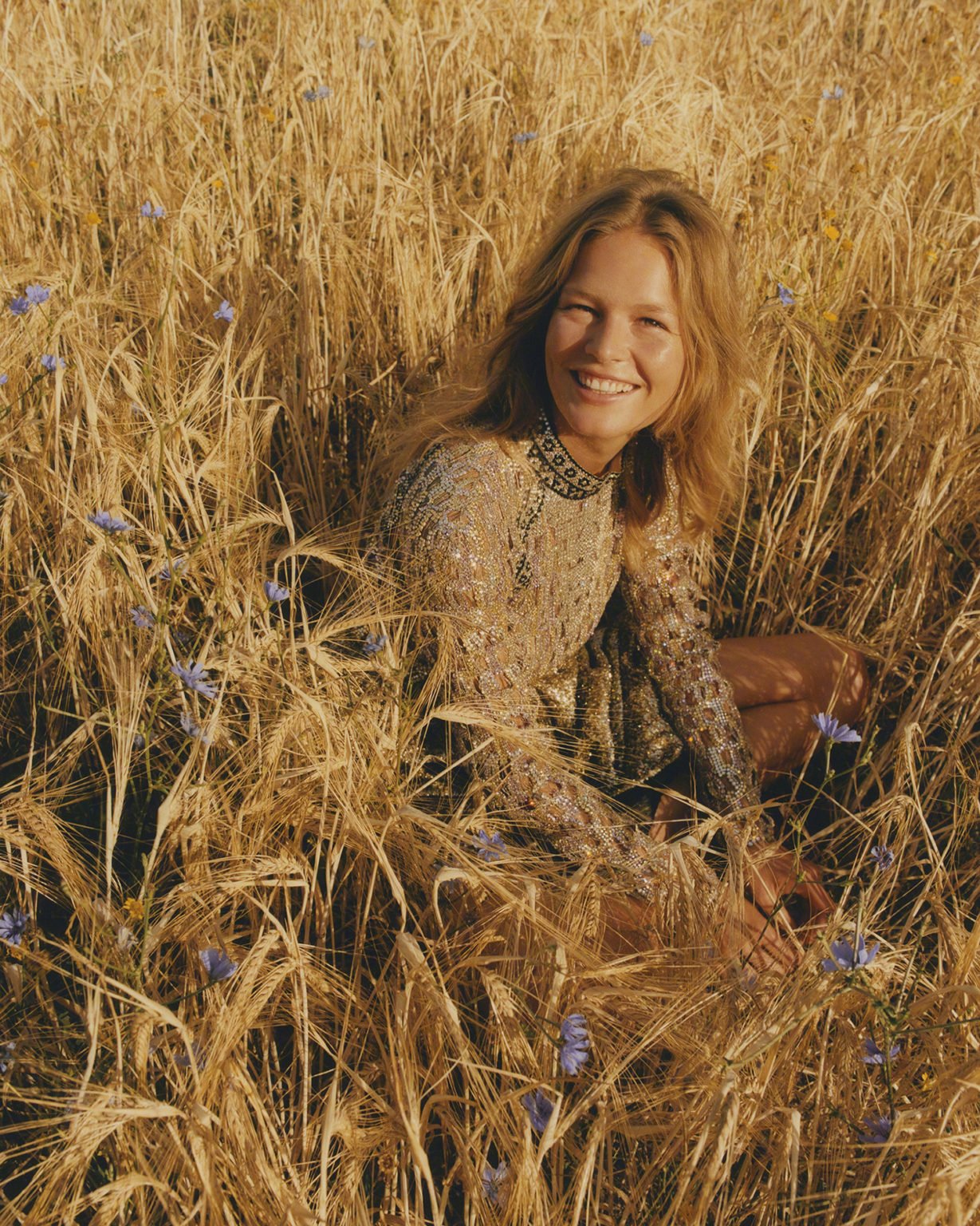 Anna Ewers by Eddie Wrey for British Vogue November 2021 - fashionotography