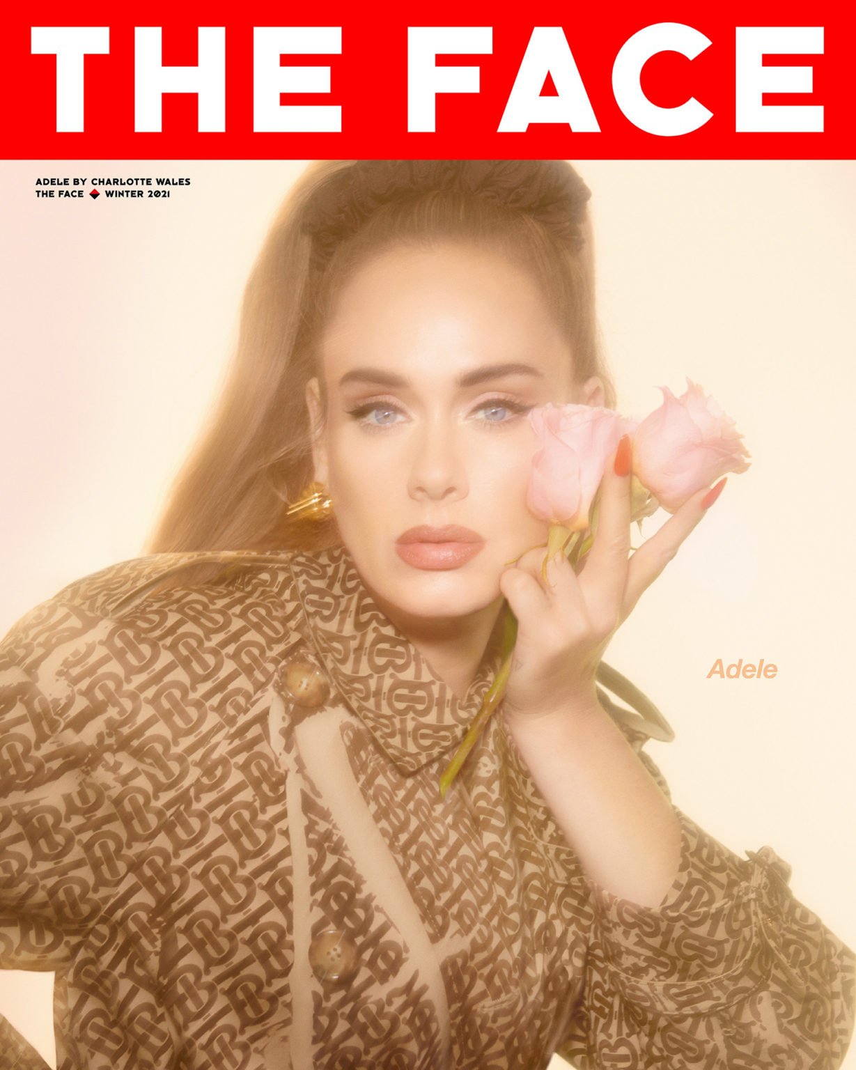 Adele covers The Face Magazine Winter 2021 by Charlotte Wales ...
