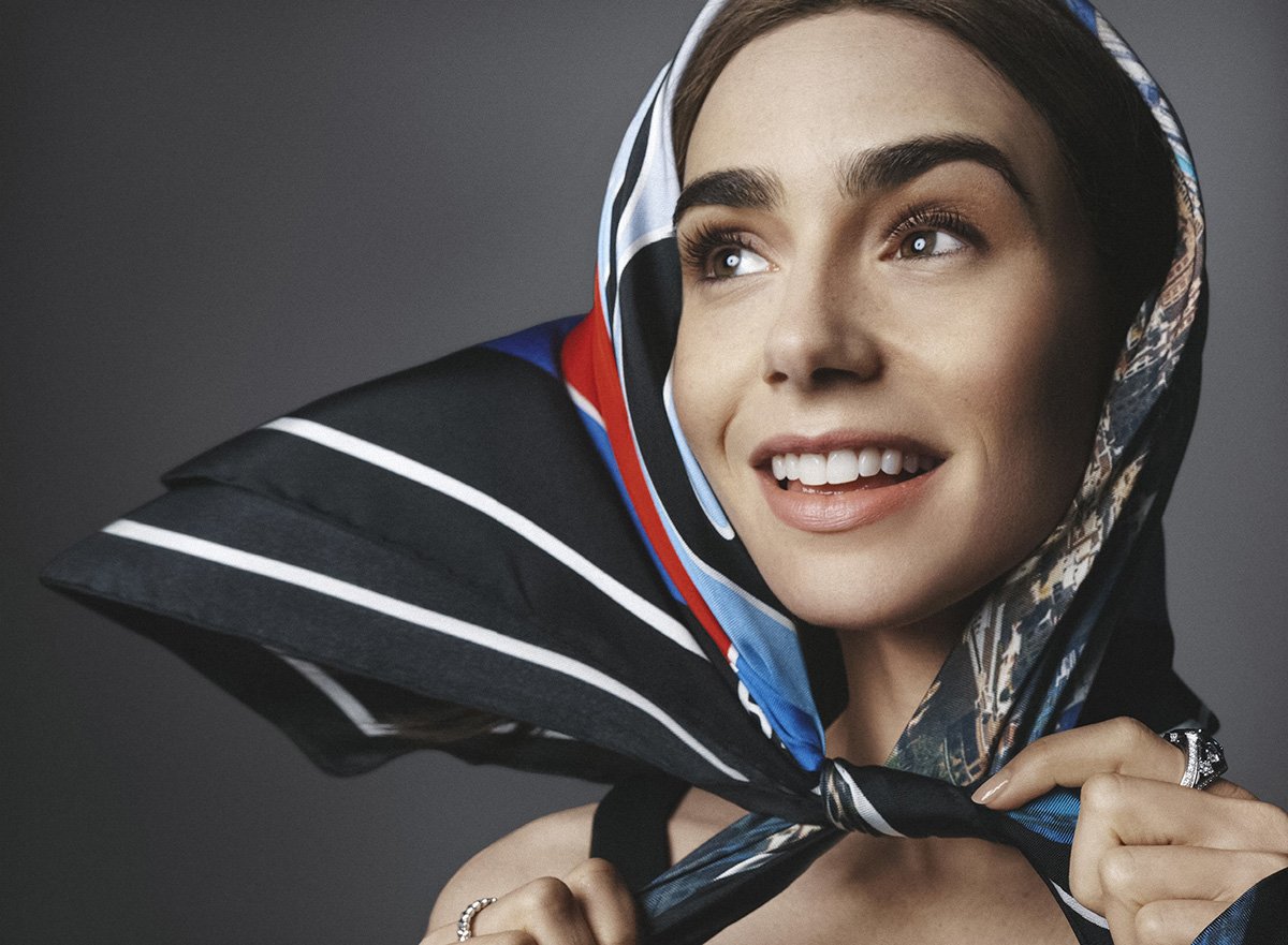 Lily Collins covers Vogue Australia December 2021 by Ned Rogers ...