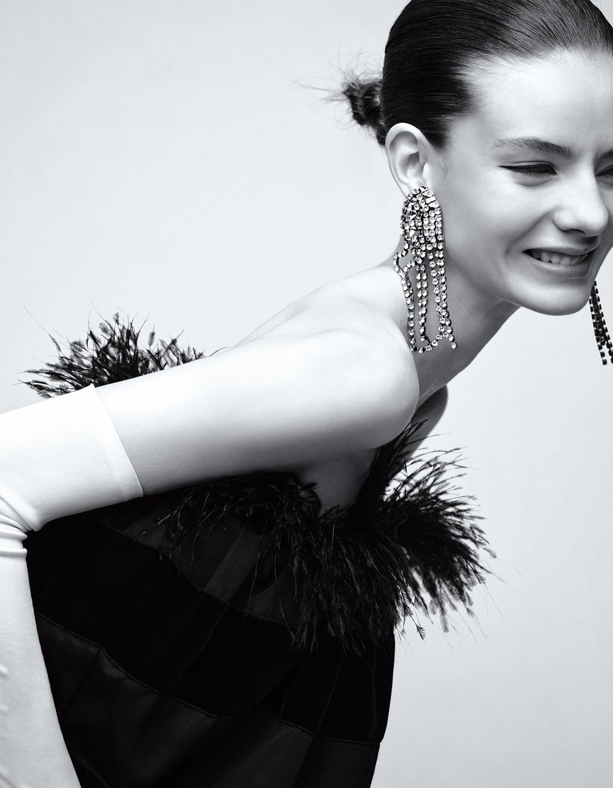 Alyda Grace by Nathaniel Goldberg for Vogue Japan January 2022