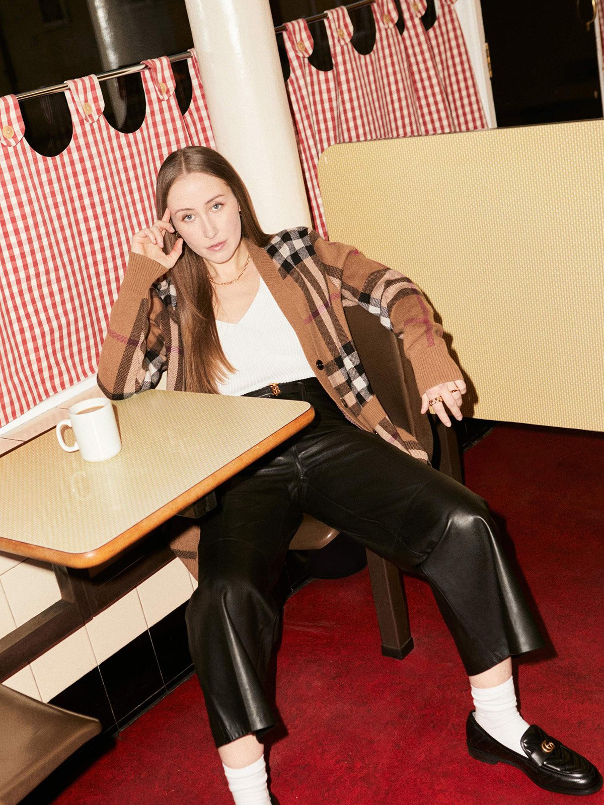 Erin Doherty in Paco Rabanne on Porter Magazine January 24th, 2022 ...