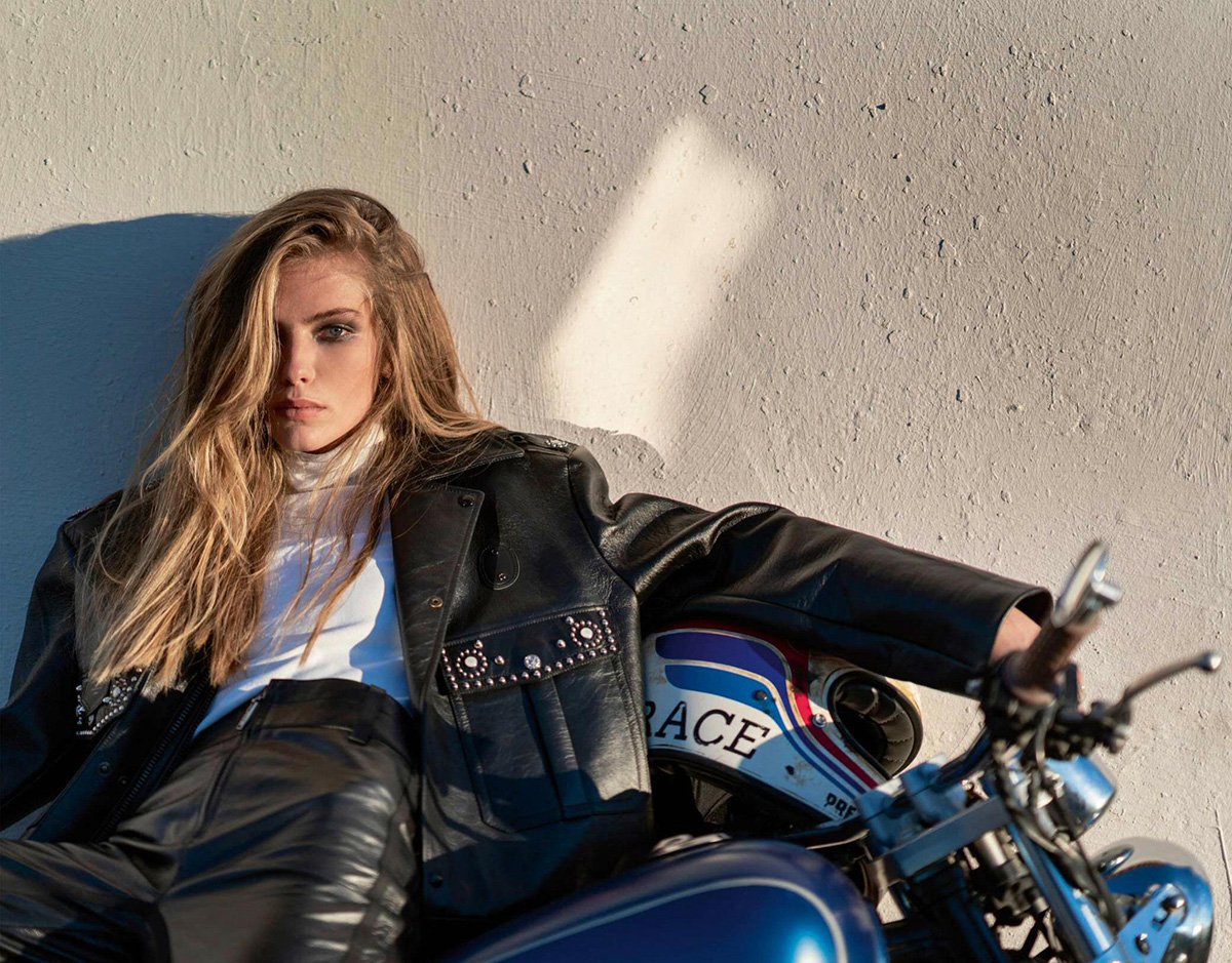 Rosaly Harnack by Gilles Bensimon for Elle France January 20th, 2022