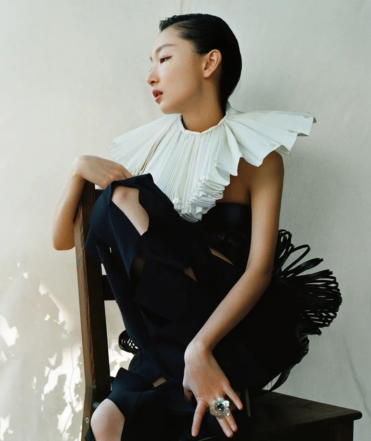 Zhou Dongyu in Louis Vuitton on Vogue China January 2022 cover by ...