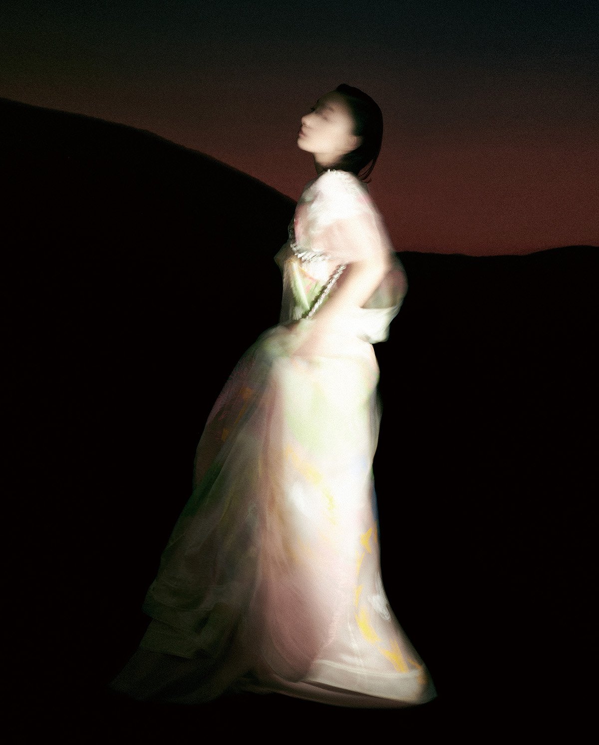 Zhou Dongyu in Louis Vuitton on Vogue China January 2022 cover by ...