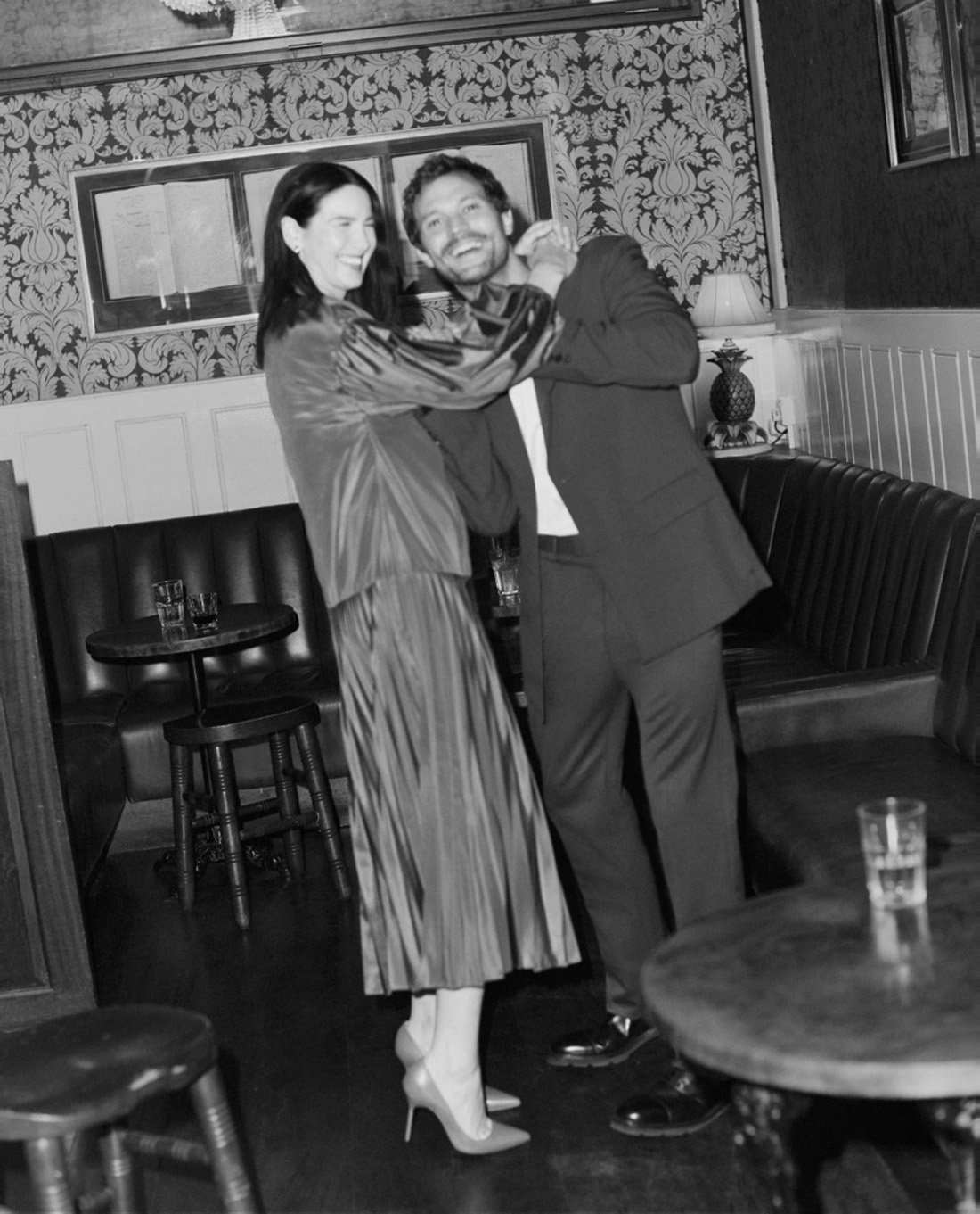 Jamie Dornan and Caitriona Balfe by Scott Trindle for British Vogue ...