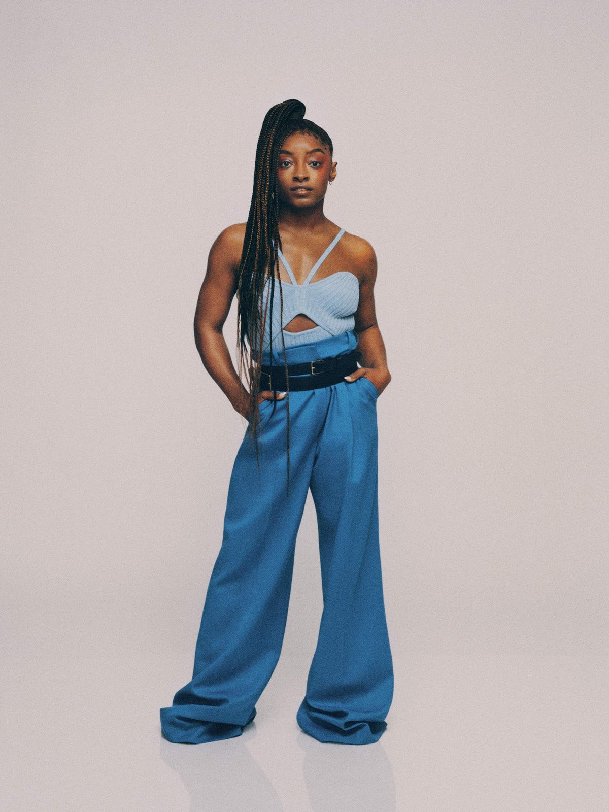 Simone Biles covers Porter Magazine February 7th, 2022 by Kennedi Carter