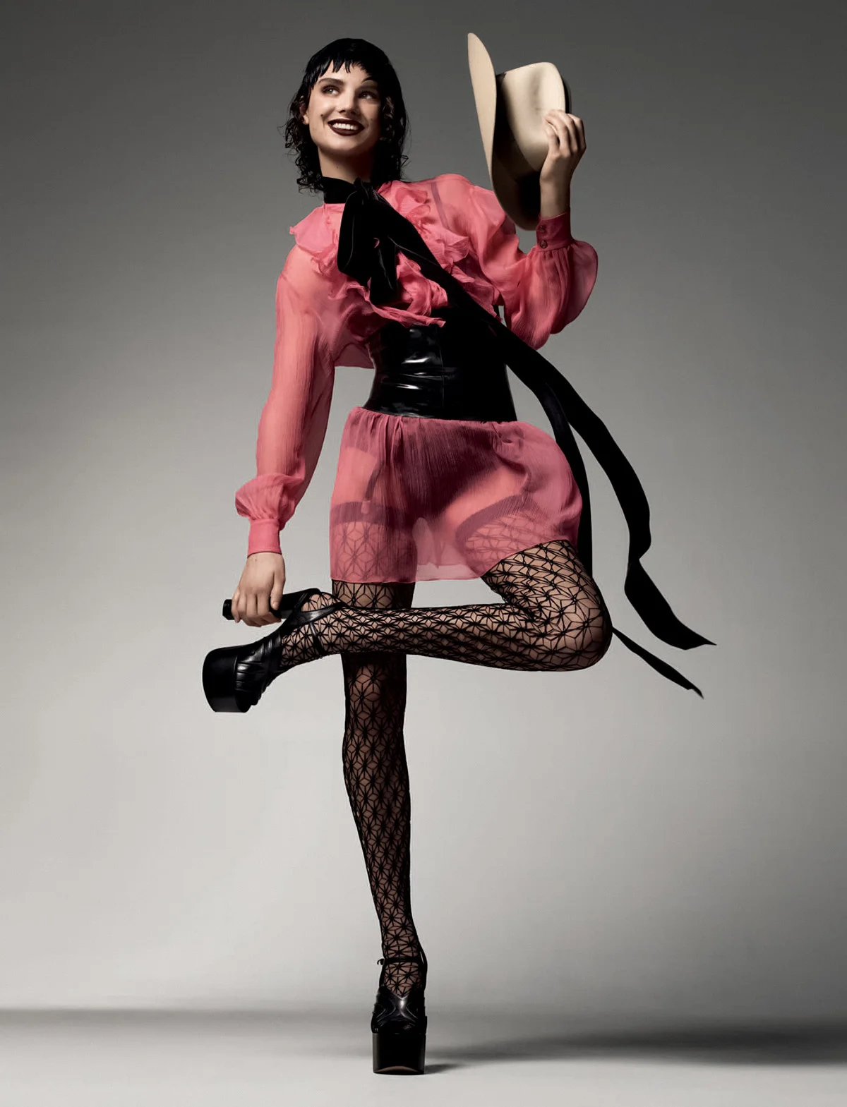 Majesty Amare in Miu Miu on AnOther Magazine Spring/Summer 2022 cover ...