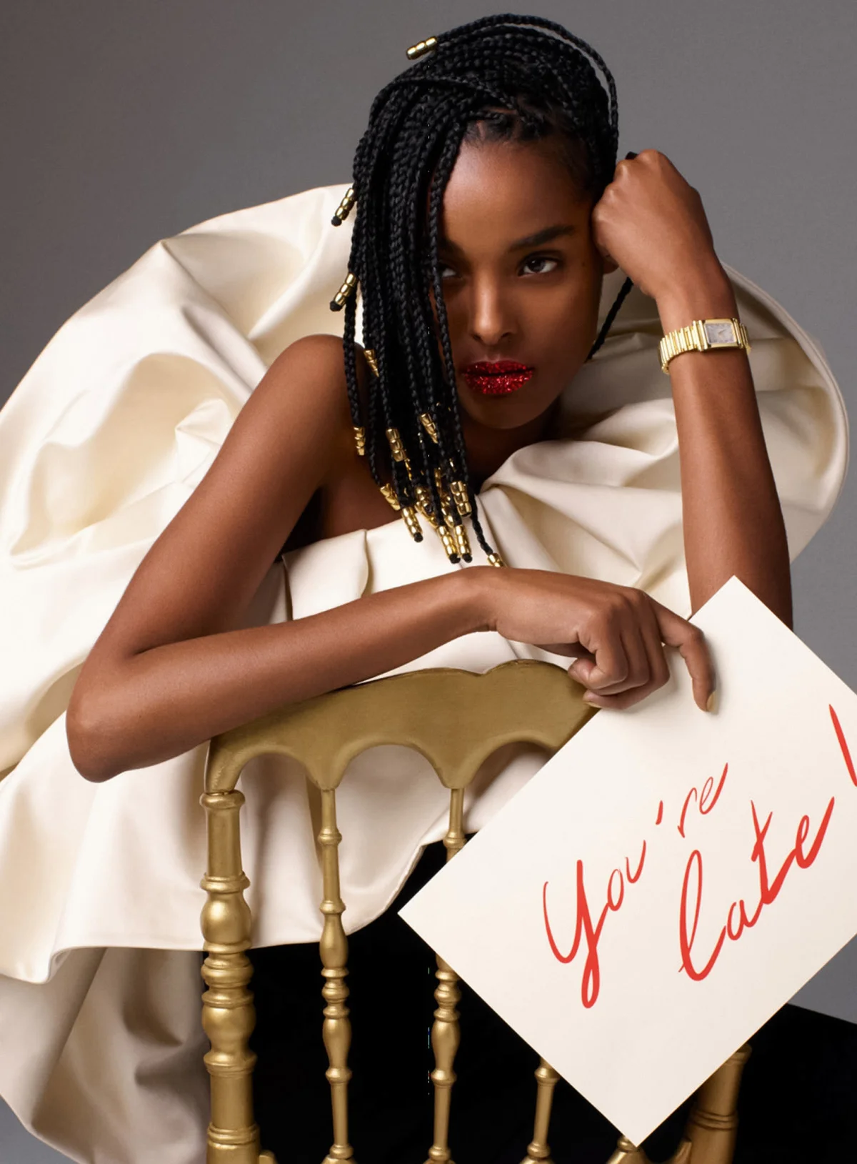 Malika Louback and Michelle Laff by Philippe Jarrigeon for Vogue France ...